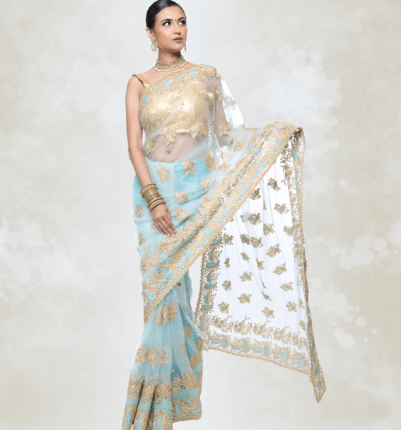 8 Stunning Net Sarees for Special Occasions – Chiro's By Jigyasa