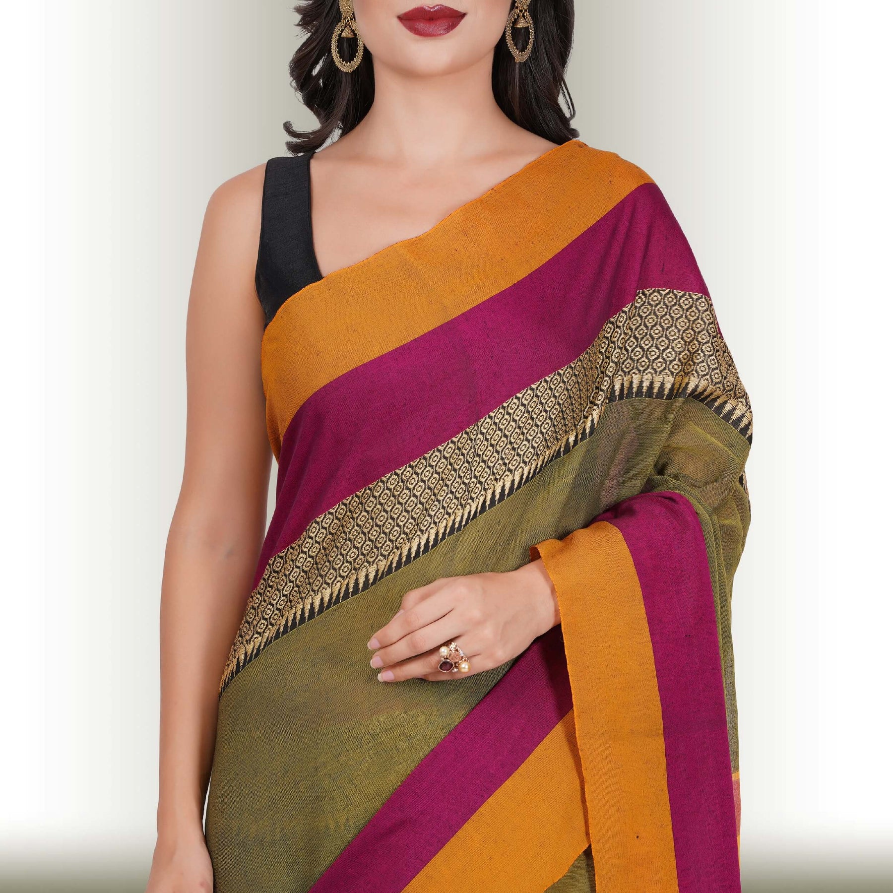 Cotton Handloom Saree | Chiro's By Jigyasa