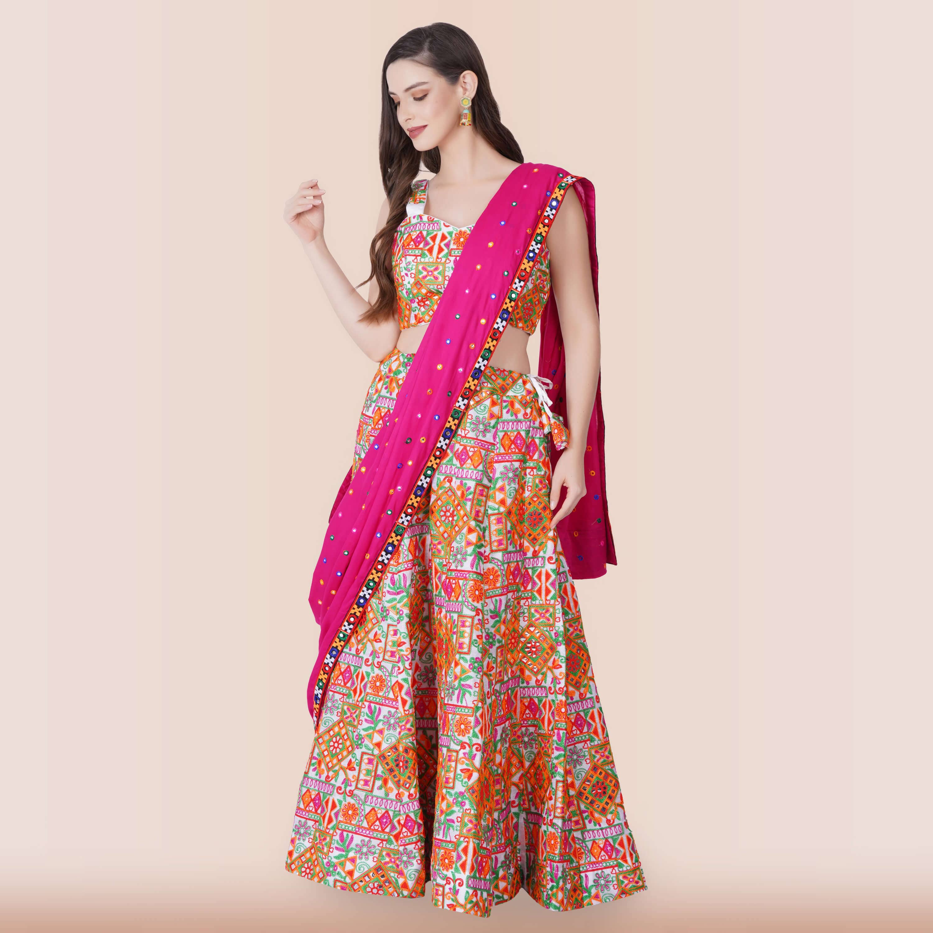 Indian Dress for Garba | Traditional Lehengas | Chiro's By Jigyasa