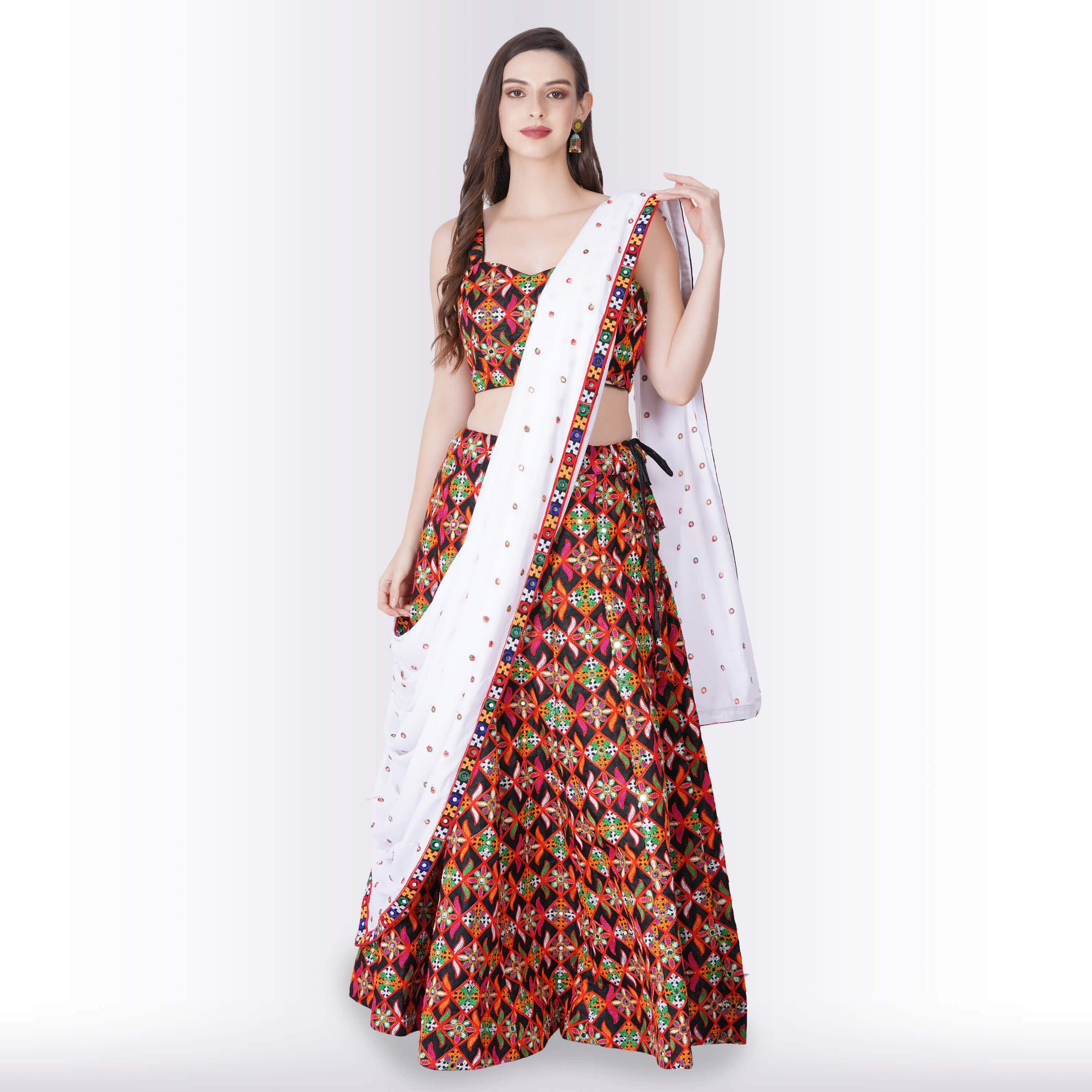 Indian clothing for Garba | Traditional Lehengas | Chiro's By Jigyasa